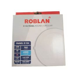 Spot Led 12W Redondo 6500K 110-240V 960Lmn Roblan