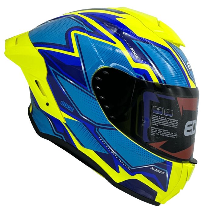 Casco Integral Edge Shangai Quartz Visor Oscuro M-L-XL